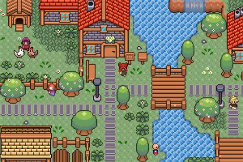 2d Topdown Tilesets Fantasy Dreamland
