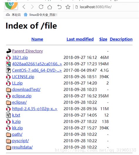 windows 下搭建 apache server 文件系统（详细）