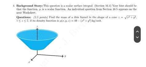 Solved Background Story This Question Is A Scalar Chegg