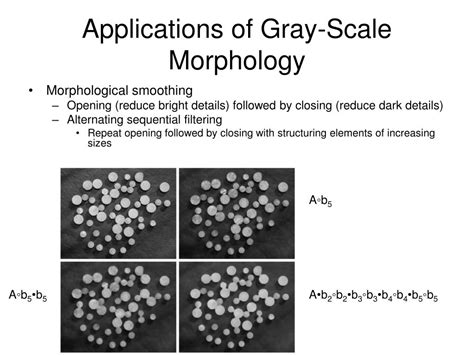 Ppt Gray Scale Morphological Filtering Powerpoint Presentation Free