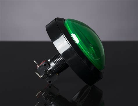 ADA Massive Arcade Button With LED Mm Green