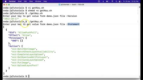 Jq Command Tutorials Video 27 Variables To Work With Filters And Others Youtube