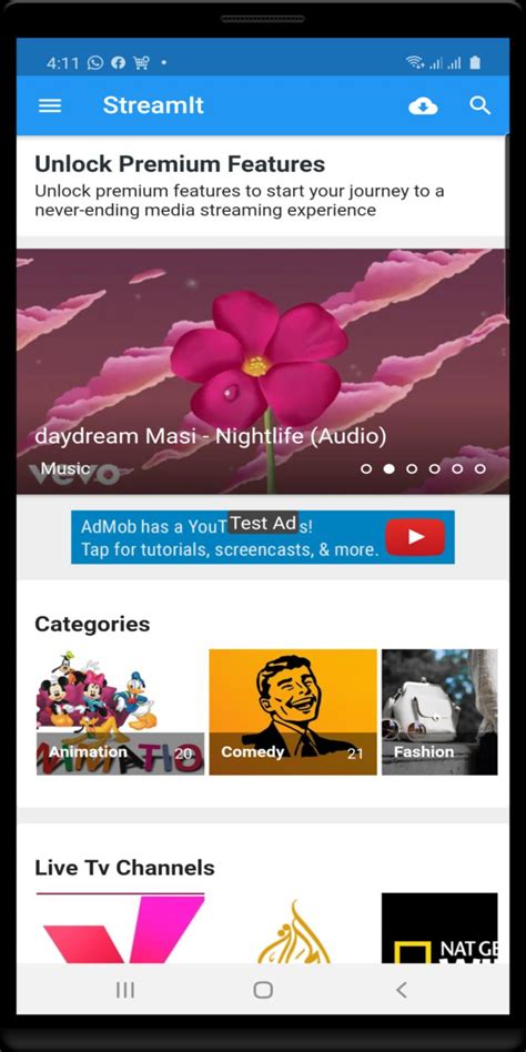 Streamit Flutter Apk Für Android Herunterladen