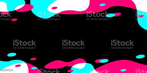 소셜 네트워크의 스타일에 현대 배경을 색칠 디지털 배경 스트림 커버 소셜 미디어 개념입니다 벡터 그림입니다 Eps10 개념에 대한 스톡 벡터 아트 및 기타 이미지 Istock