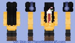 Tomoko Kuroki Not Mine Minecraft Skin
