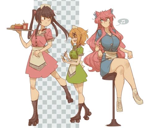 Akatsuki Kirika Tsukuyomi Shirabe And Maria Cadenzavna Eve Senki