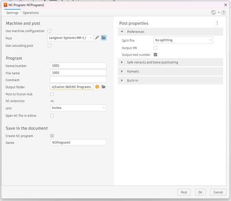Install Post Processor MR1 MR 1 Langmuir Systems Forum
