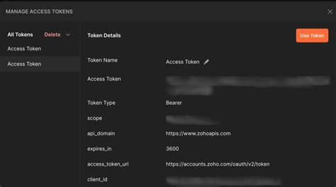 Postman Configuration For Authorizing Site24x7 Requests