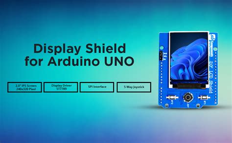 Sb Components 2” Ardi Display Hat For Uno R3 Development Board 240x320 Resolution