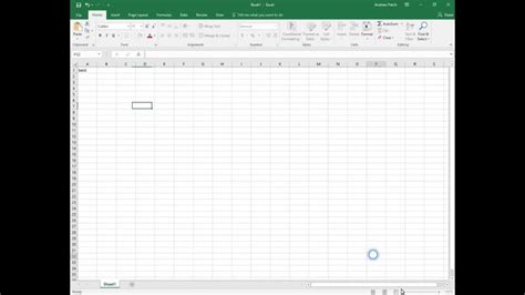 Let S Learn Excel Video Navigating Excel Basics Learning Navigation Basic