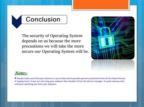 Operating System Security PPTX Operating Systems Computer Software And Applications