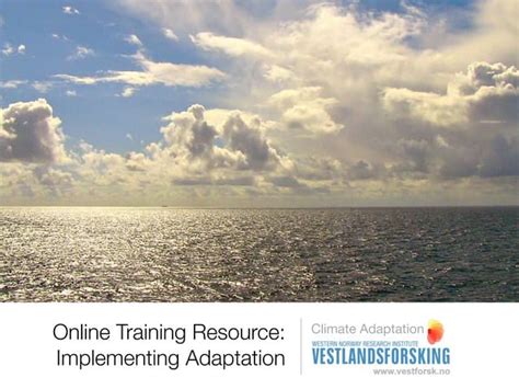 Online Training Resource For Climate Adaptation Implementing Adaptation Implementing Measures