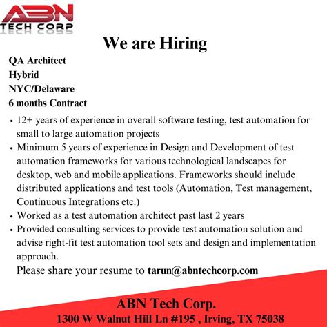 Hiring Automation Qaautomation Testmanagement