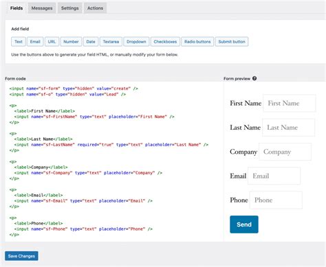 How To Setup Salesforce Web To Lead Web To Contact Web To Account Or