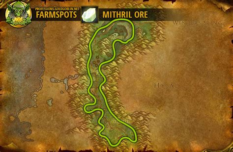 Wow Farming Mithril Ore World Of Warcraft Classic Farm Guide