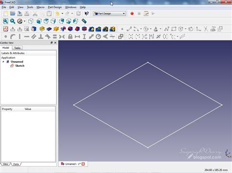 Sugengrdiary Mencoba Freecad Parametric 3d Cad Yang Free 3
