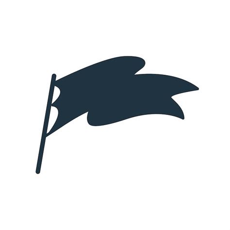 Premium Vector Flag Fluttering Flying Flag Vector Collection 2