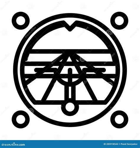 Instrumentation Line Icons Collection Measurement Calibration