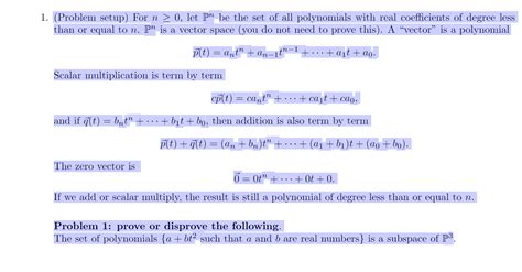 Solved Problem Setup For N Let Pn Be The Set Of All Chegg