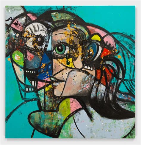 George Condo S Cubism Portrait Paintings Reveal Multiple States Of Joy