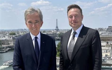 The 470bn Lunch Elon Musk And French Tycoon Bernard Arnault Dine In Paris