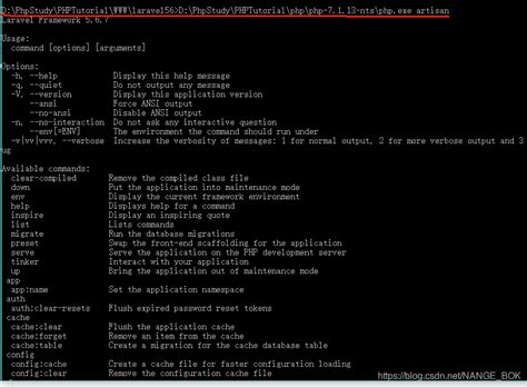 could not open input file artisan（解决方法） csdn博客