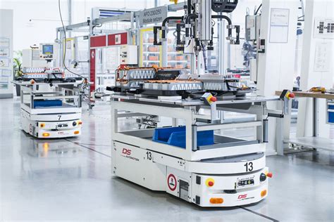 Agvs From Ds Automotion Provide Disruptive Production Processes With Flexibility News