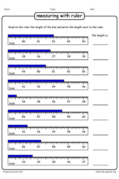 Fraction On A Ruler Worksheet Practice And Learn