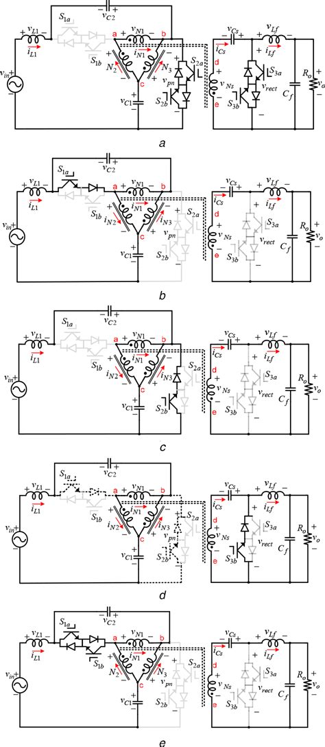 Equivalent Circuits During Boost In‐phase Mode A Shoot‐through State Download Scientific