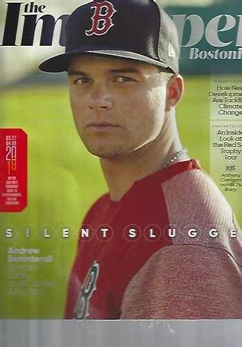 Improper Bostonian March 2019 Featuring Boston Red Sox Andrew