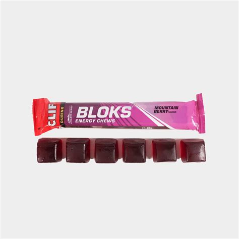 Clif Bloks Energy Chews For A Burst Of Energy
