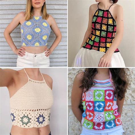 25 Free Crochet Halter Top Patterns Easy Pattern Blitsy
