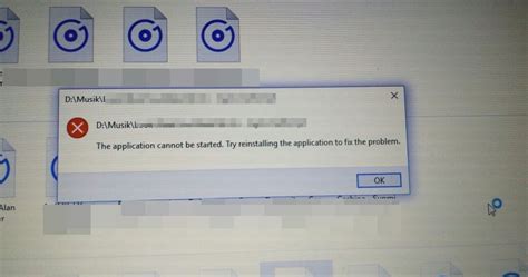 Cara Mengatasi The Application Cannot Be Started Try Reinstalling The Application To Fix The