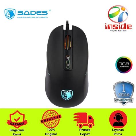 Jual Sades Myth RGB Gaming Mouse Shopee Indonesia