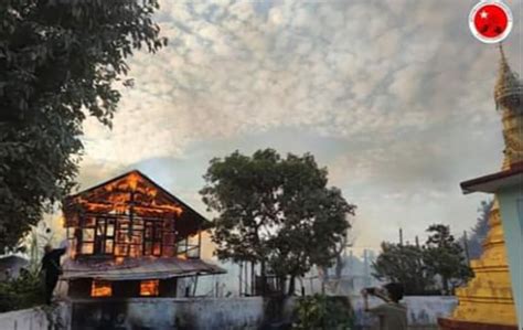 ကန့်ဘလူတွင် ပျူစောထီးစခန်းတိုက်ခိုက်ခံရပြီးနောက် ကျေးရွာ ၃ ရွာ စစ်တပ