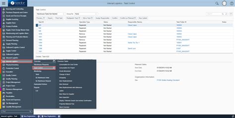 Internal Movements Task Creation Seidor Mobile Wmscloud