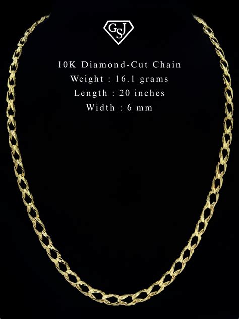 10k Gold Chain Gold Star Jewellers Bonnie Doon Mall
