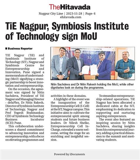 Innovationpartnership Entrepreneurshipjourney Tieglobal Nitin Sachdeva 14 Comments