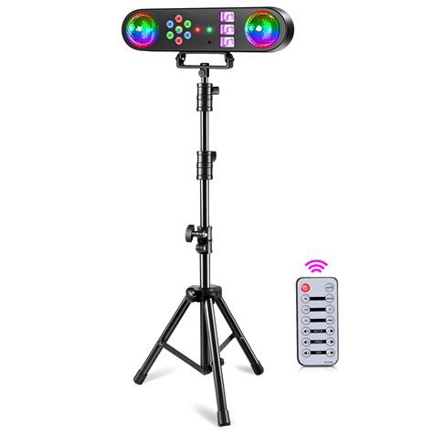 DJ Lights With Stand Disco Ball Party Light DJ Lights Set With Remote Control Rotating Ball