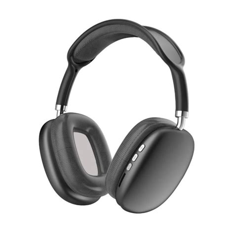 Casque Bluetooth Sans Fil P9 Plus Noir AVEC CABLE JACK OFFERT
