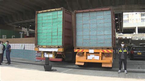 海關檢2400萬支私煙 拘兩貨櫃車司機 Now 新聞