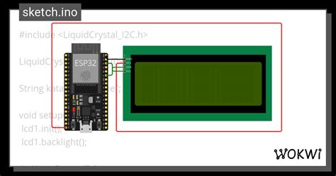PERT3 LCD Wokwi ESP32 STM32 Arduino Simulator