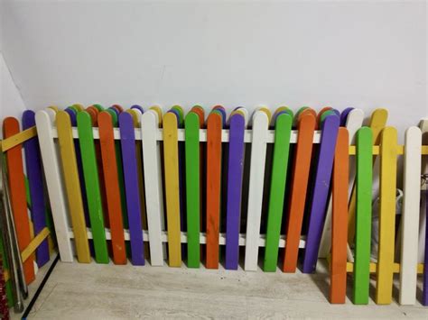 Продам кольоровий деревяний паркан 950 грн Інші дитячі товари Вараш на Olx