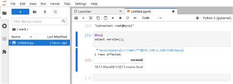 Serverあれこれ Minikubeでpymysqlとipython Sqlをインストールしたjupyterlabをデプロイする
