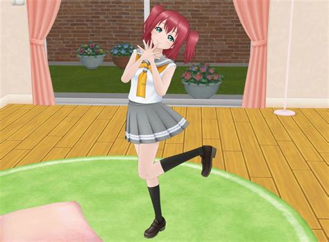 Ruby Kurosawa Uranohoshi High Uniform Summer By Cotufanb On Deviantart