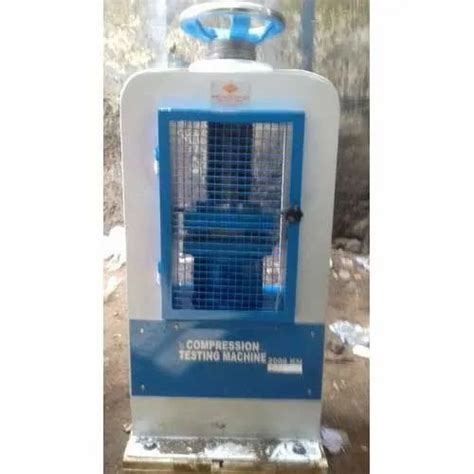 Manual Compression Testing Machine KN MAnual CTM Manufacturer From Delhi