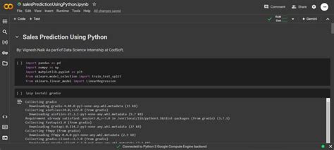 How I Used Gradio To Predict Sales In Dollars Vignesh Naik Posted On The Topic Linkedin