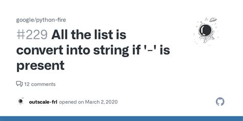 All The List Is Convert Into String If Is Present Issue 229