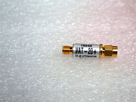 Mini Circuits VAT 20 SMA Fixed Attenuator Coaxial Microwave BMI Surplus