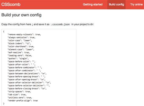 Optimise And Streamline Your Css Style Code With Csscomb
